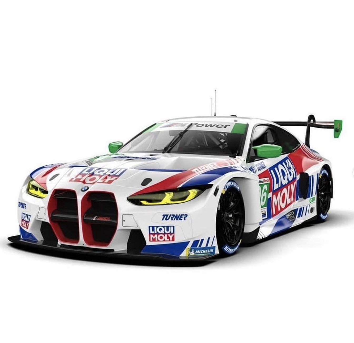 La BMW M4 GT3/Turner Motorsport conserve ses couleurs - Endurance Info
