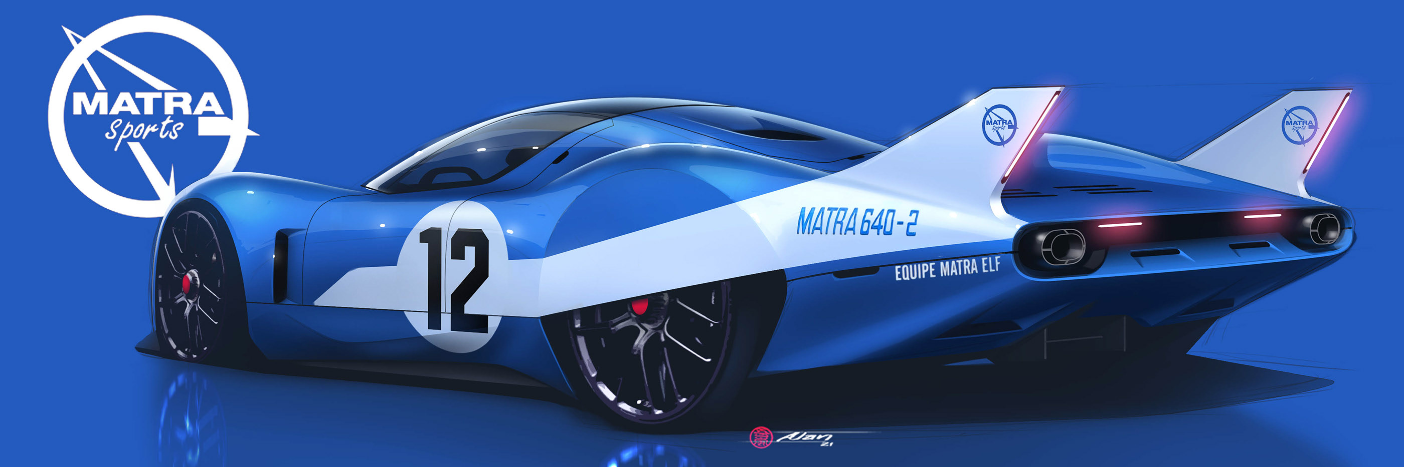 Une Matra 640-2 signée Alan Derosier... - Endurance Info