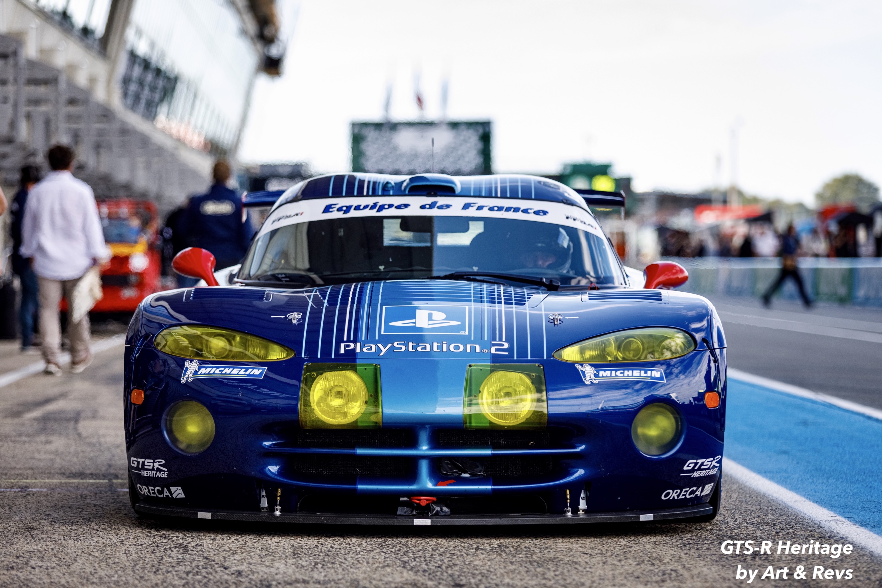 La Chrysler Viper GTS-R 'Equipe de France FFSA' retrouve Le Mans ...