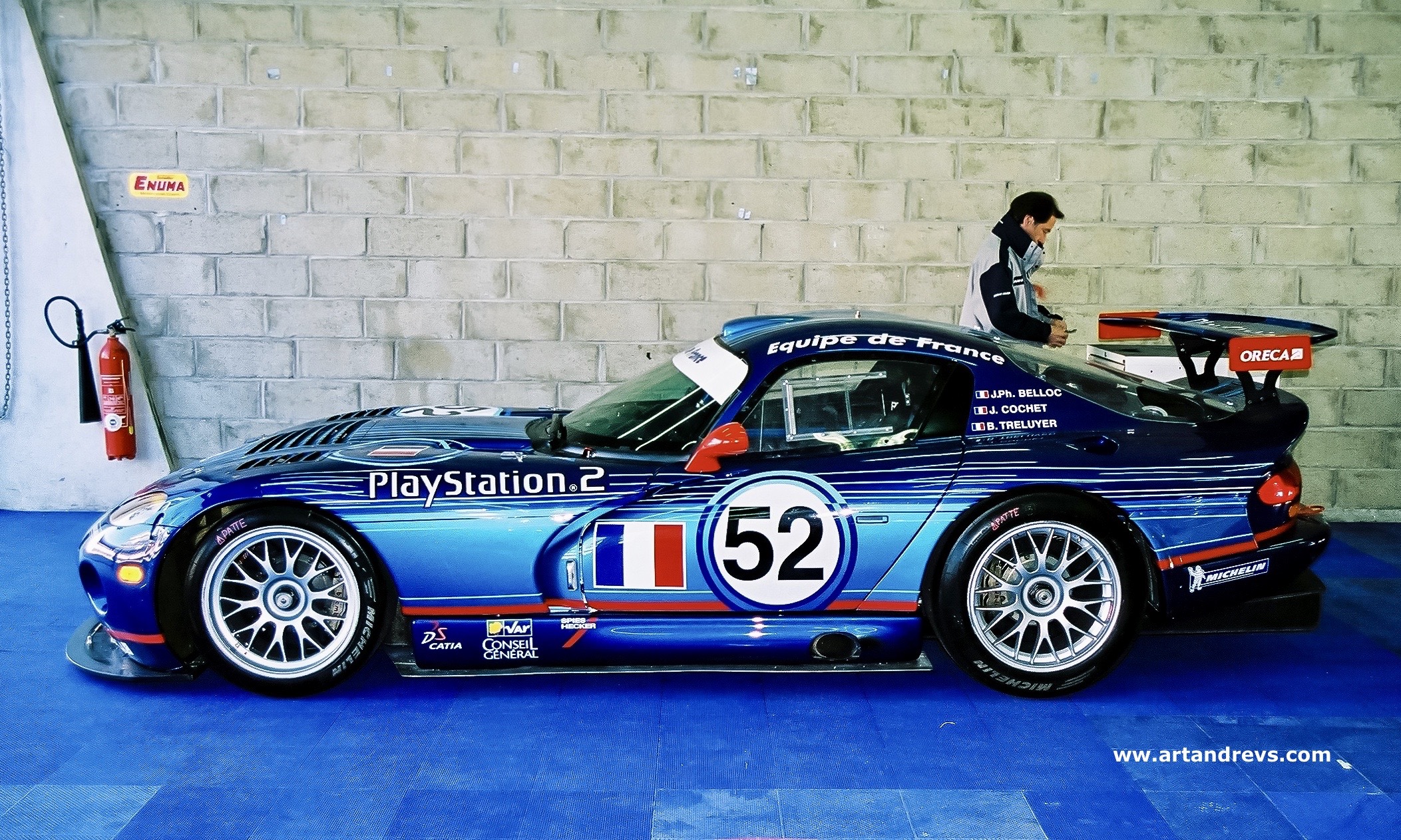 Back to the future : Chrysler Viper GTS-R 'Equipe de France FFSA GT ...