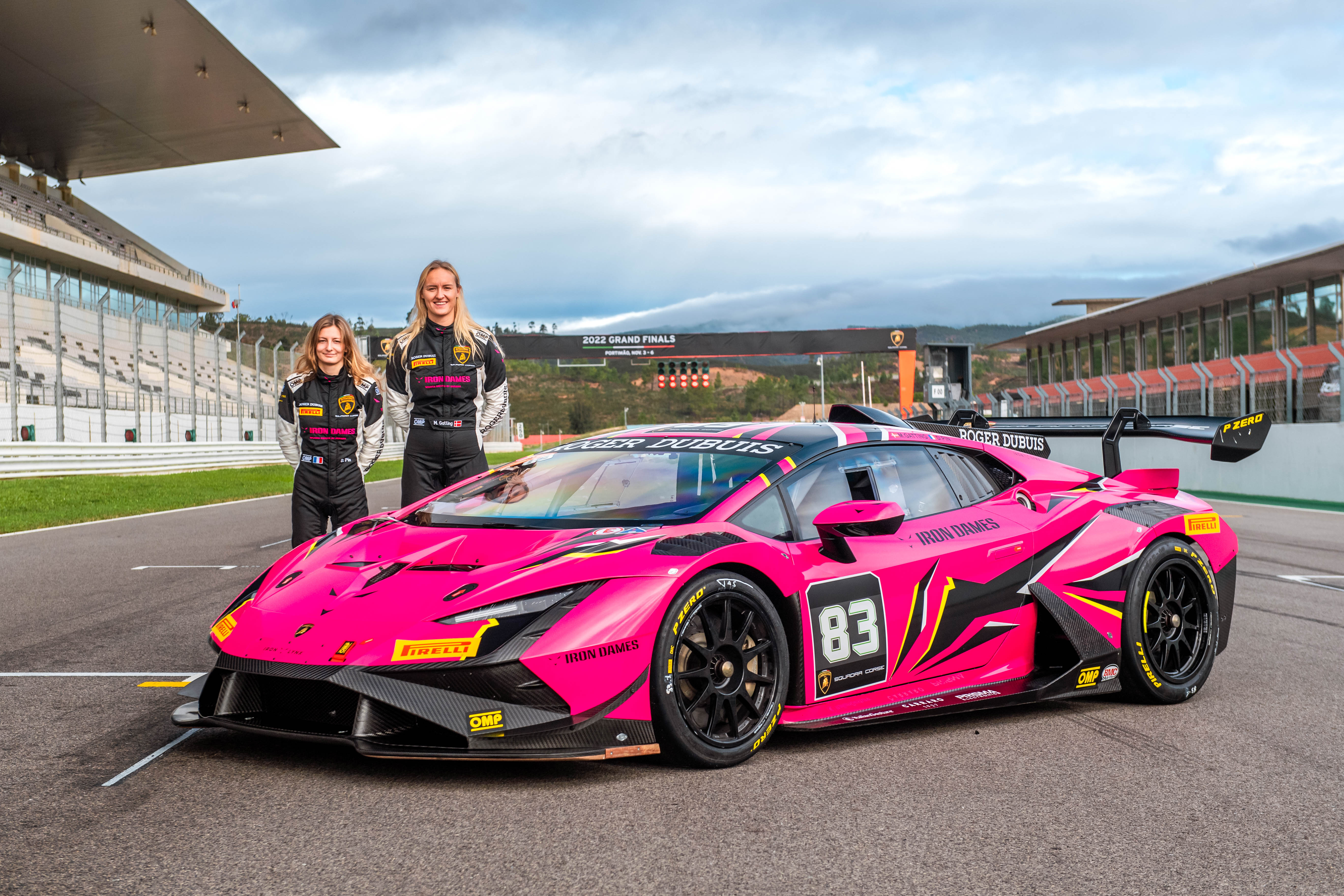 Iron Dames en Lamborghini à Portimao avec Pin et Gatting - Endurance Info