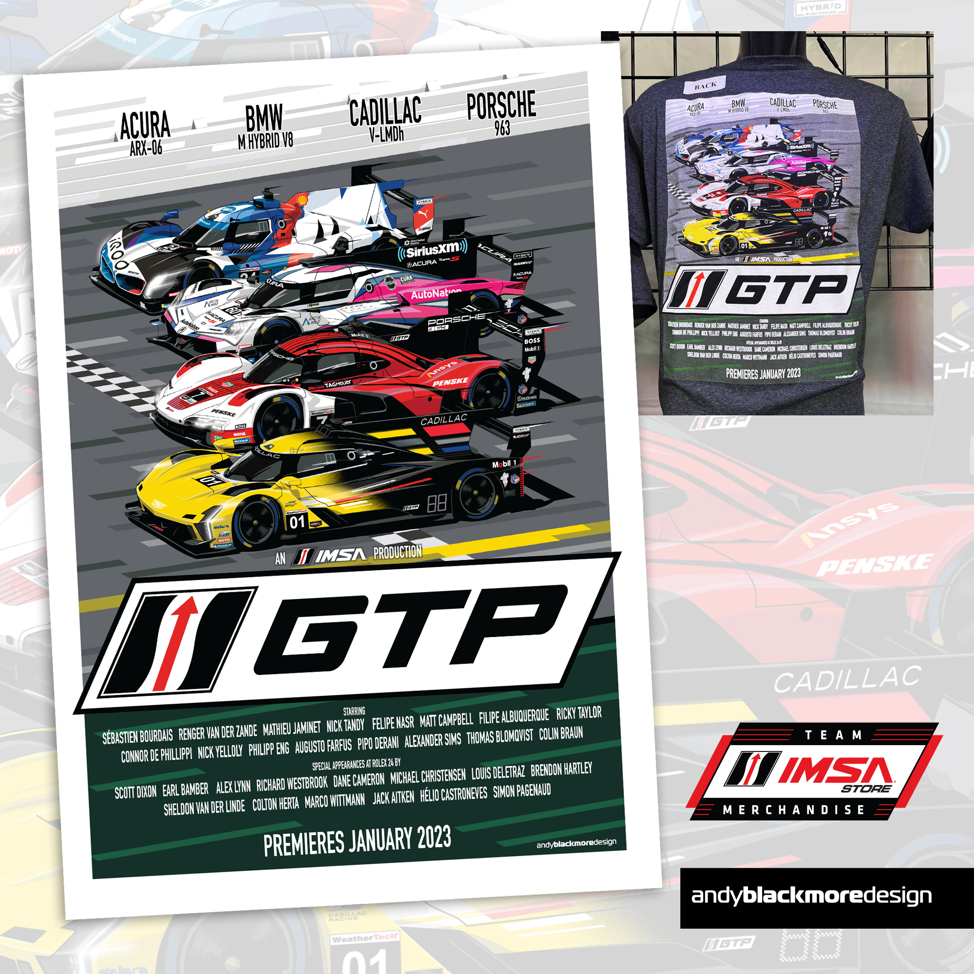 Gagnez des posters GTP et des stickers IMSA ! - Endurance Info