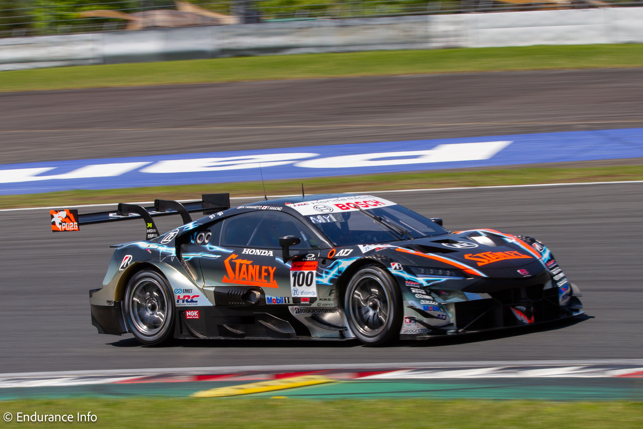 Fuji 450km, Libres 1 : Makino décroche le meilleur temps pour Honda - Endurance Info