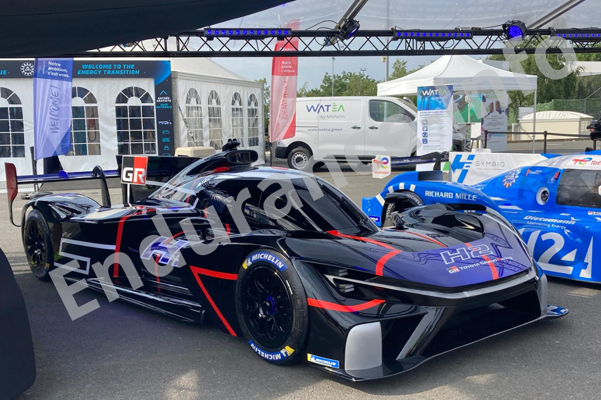 24H. du Mans - Toyota vise l'Hydrogène dès 2026 et dévoile la GR H2 Racing Concept ! - Endurance ...