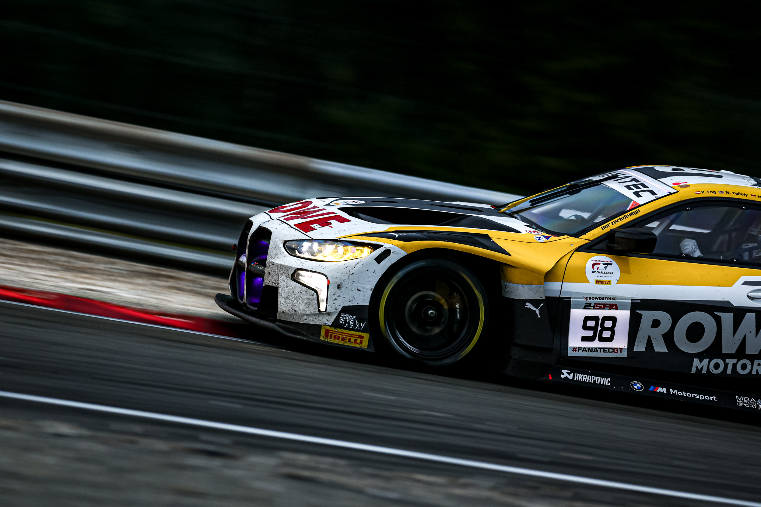 24h Spa - H+20 : ROWE Racing poursuit sa domination - Endurance Info