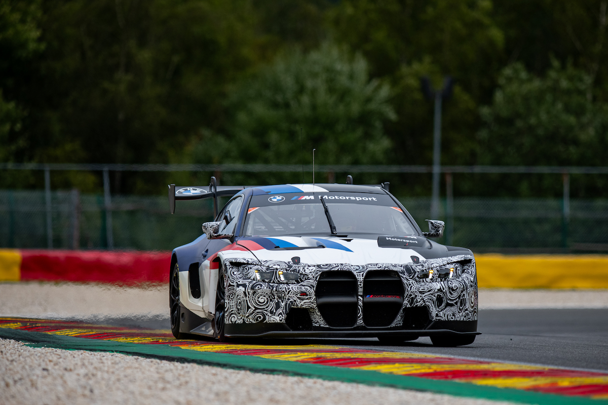 La BMW M4 GT3 EVO en piste à Spa-Francorchamps - Endurance Info