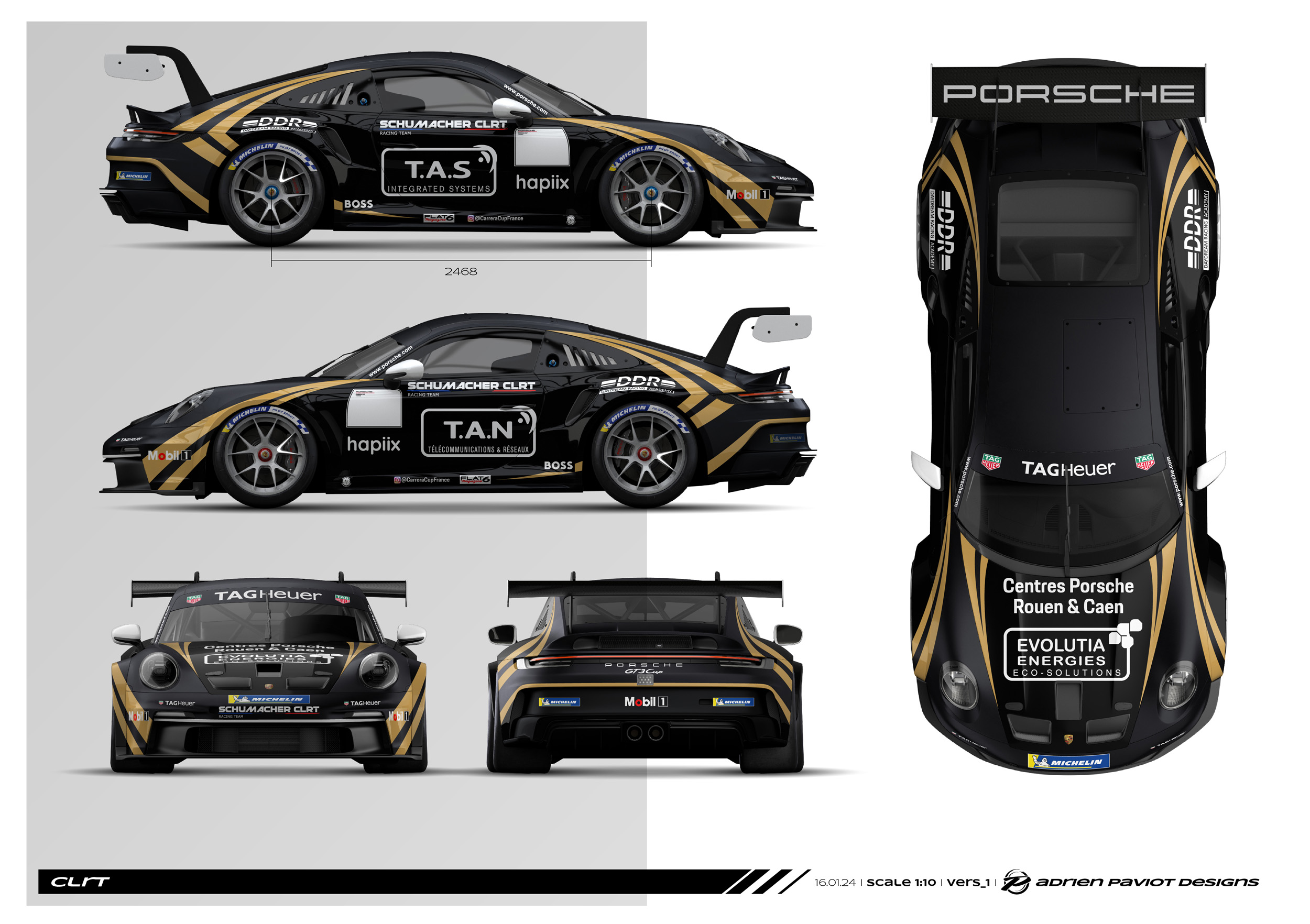 Porsche Carrera Cup France - Paul Cauhaupé rejoint Schumacher CLRT pour ...