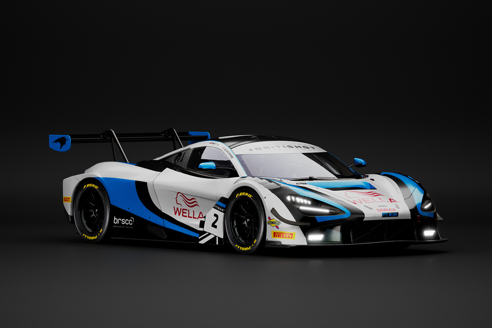 British GT - Team RJN de retour en GT3 avec une McLaren 720S GT3 EVO ...
