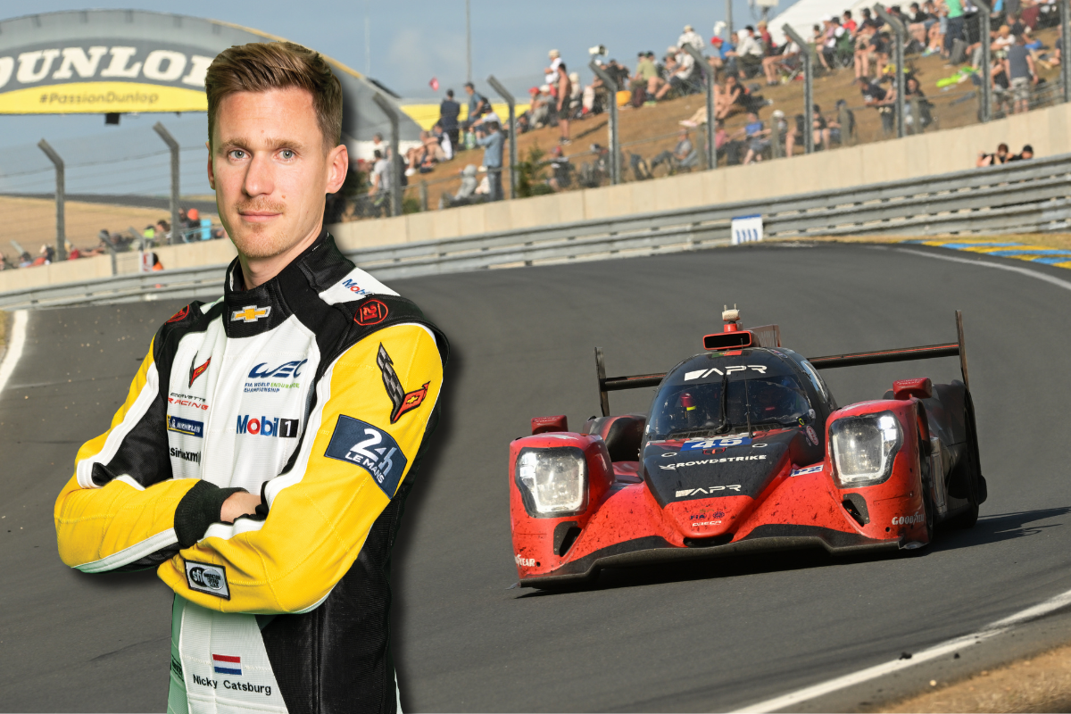 24 H. du Mans 2024 - Nicky Catsburg en LMP2 Pro/Am chez Crowdstrike by ...