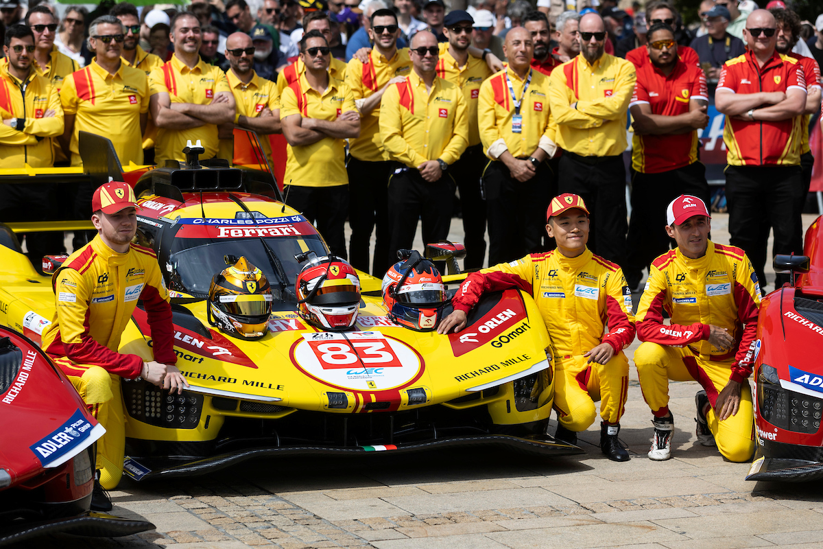 24 H. du Mans – Yifei Ye (Ferrari) : « Je ne vois pas pourquoi nous ne pourrions pas nous battre ...