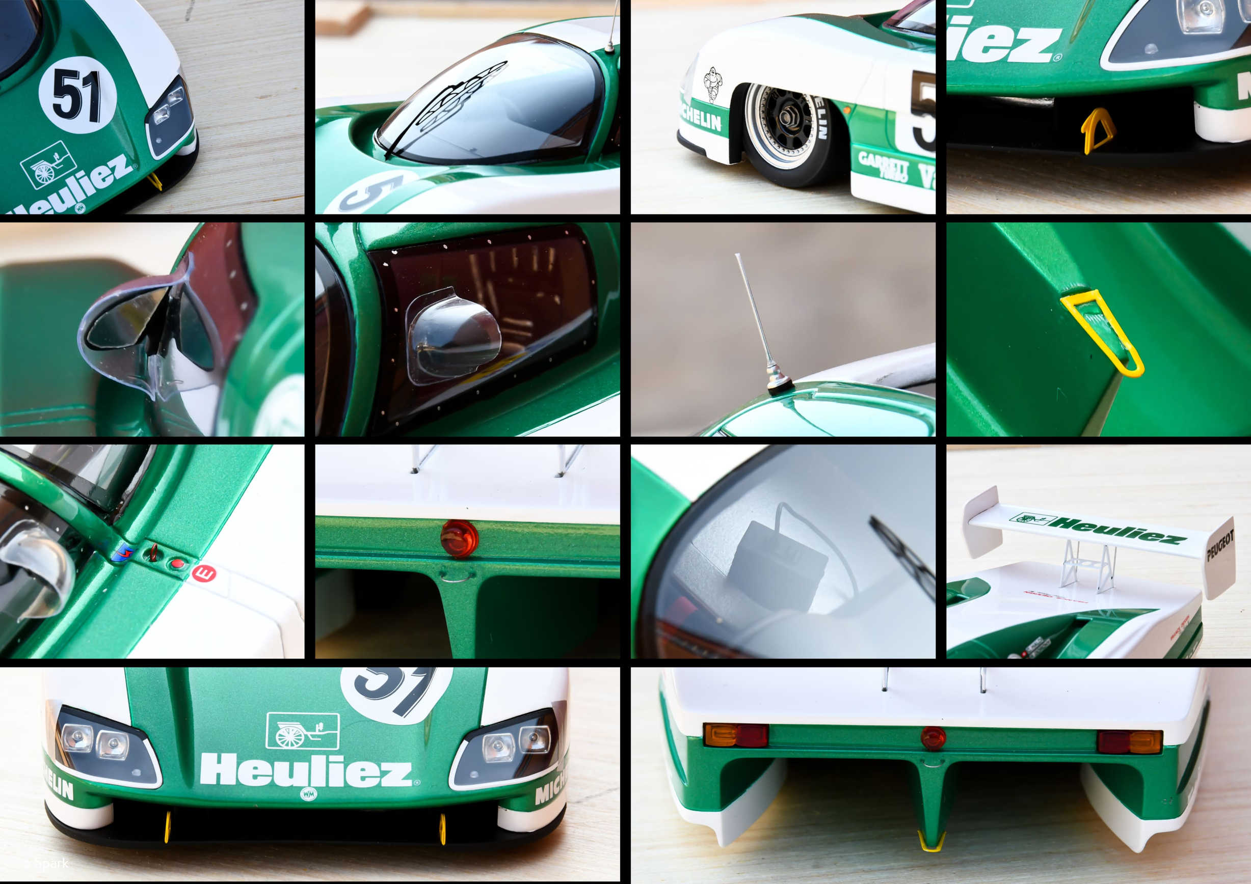 La WM P88 des 24H du Mans 1988 au 1/18 en images - Endurance Info