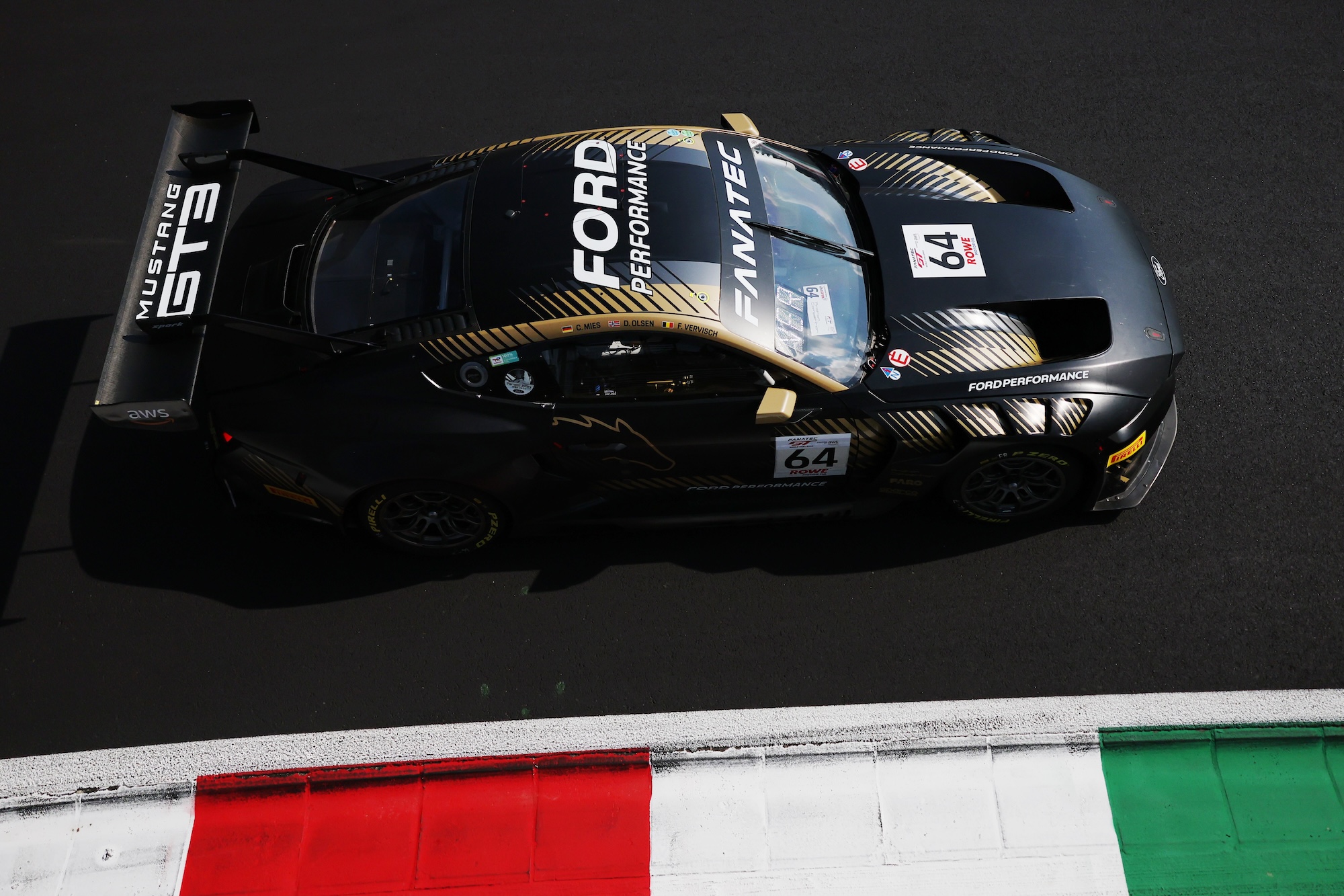 GTWC Europe - La Ford Mustang GT3 sérieusement allégée à Monza ...