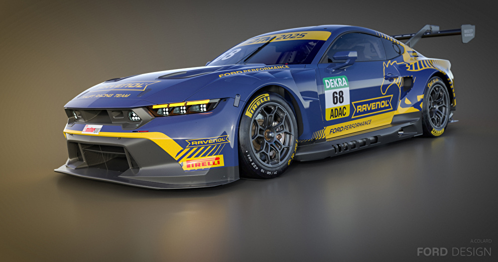 Haupt Racing Team (HRT) roulera en Ford Mustang GT3 en 2025 - Endurance ...