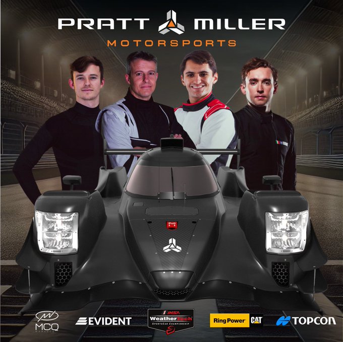IMSA - Pratt Miller finalise son équipage LMP2 pour 2025 - Endurance Info