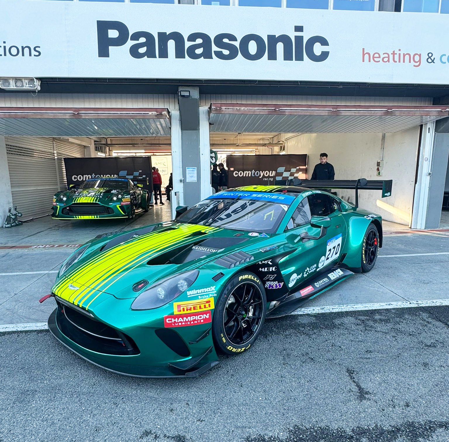 Baptista et Suzuki chez Comtoyou Racing en GTWC Europe Sprint ...