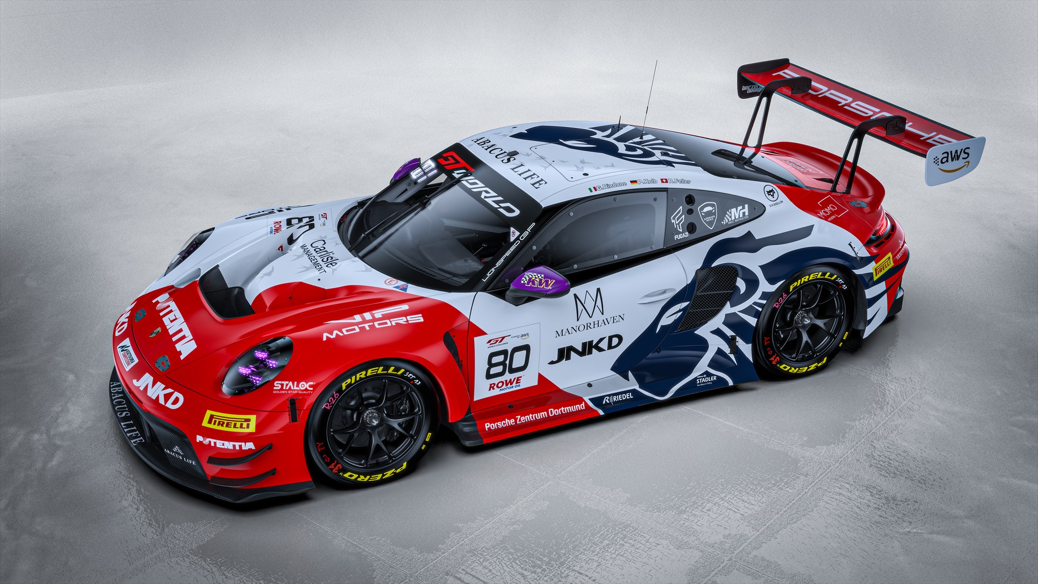 Feller avec Rindone et Kolb sur une Porsche de Lionspeed GP - Endurance ...