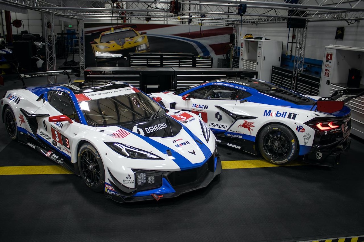 IMSA - Une livrée rétro pour les Z06 GT3.R du Corvette Racing by Pratt ...