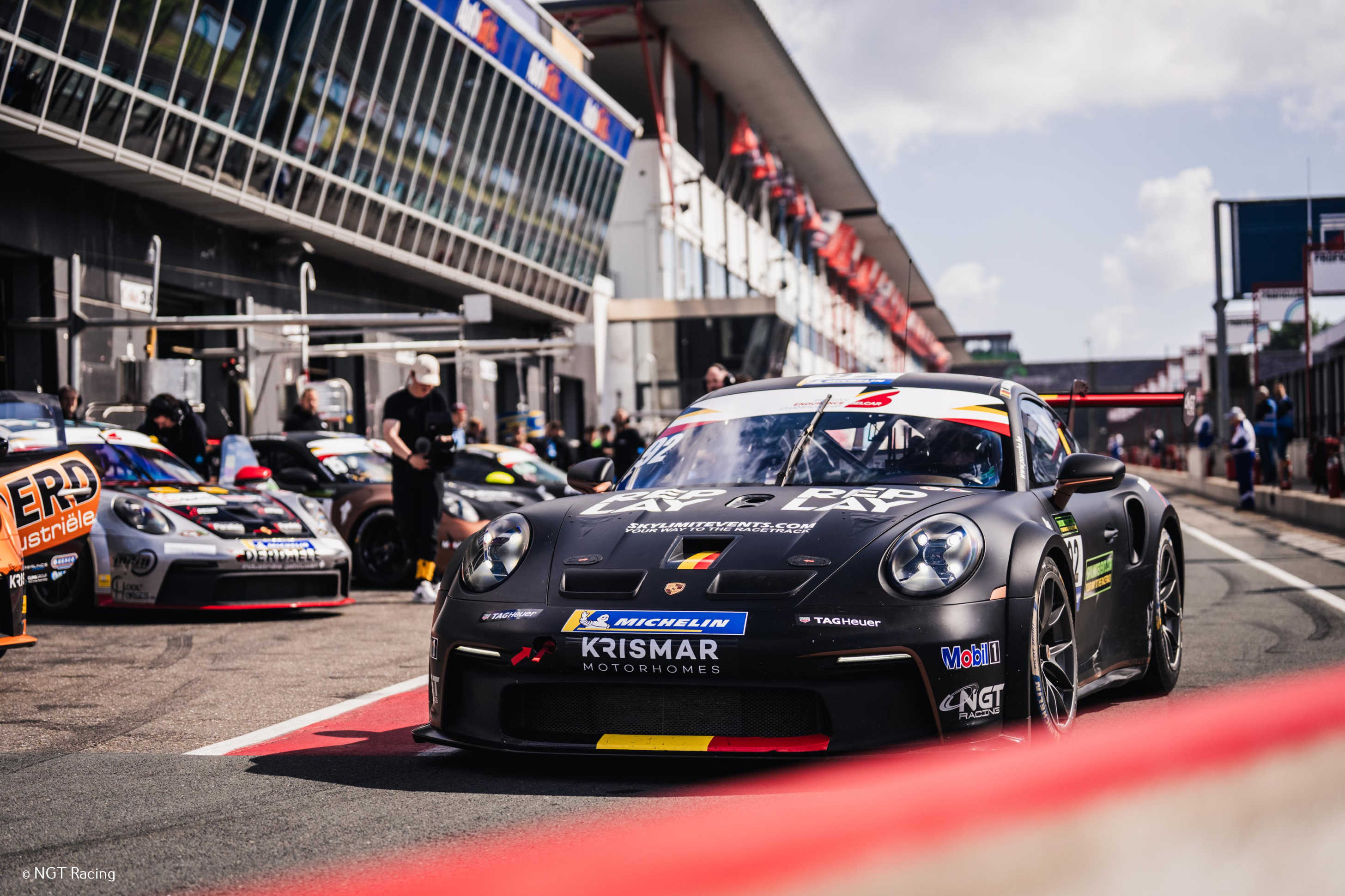Kévin Estre aux 24H de Zolder sur une Porsche Cup - Endurance Info