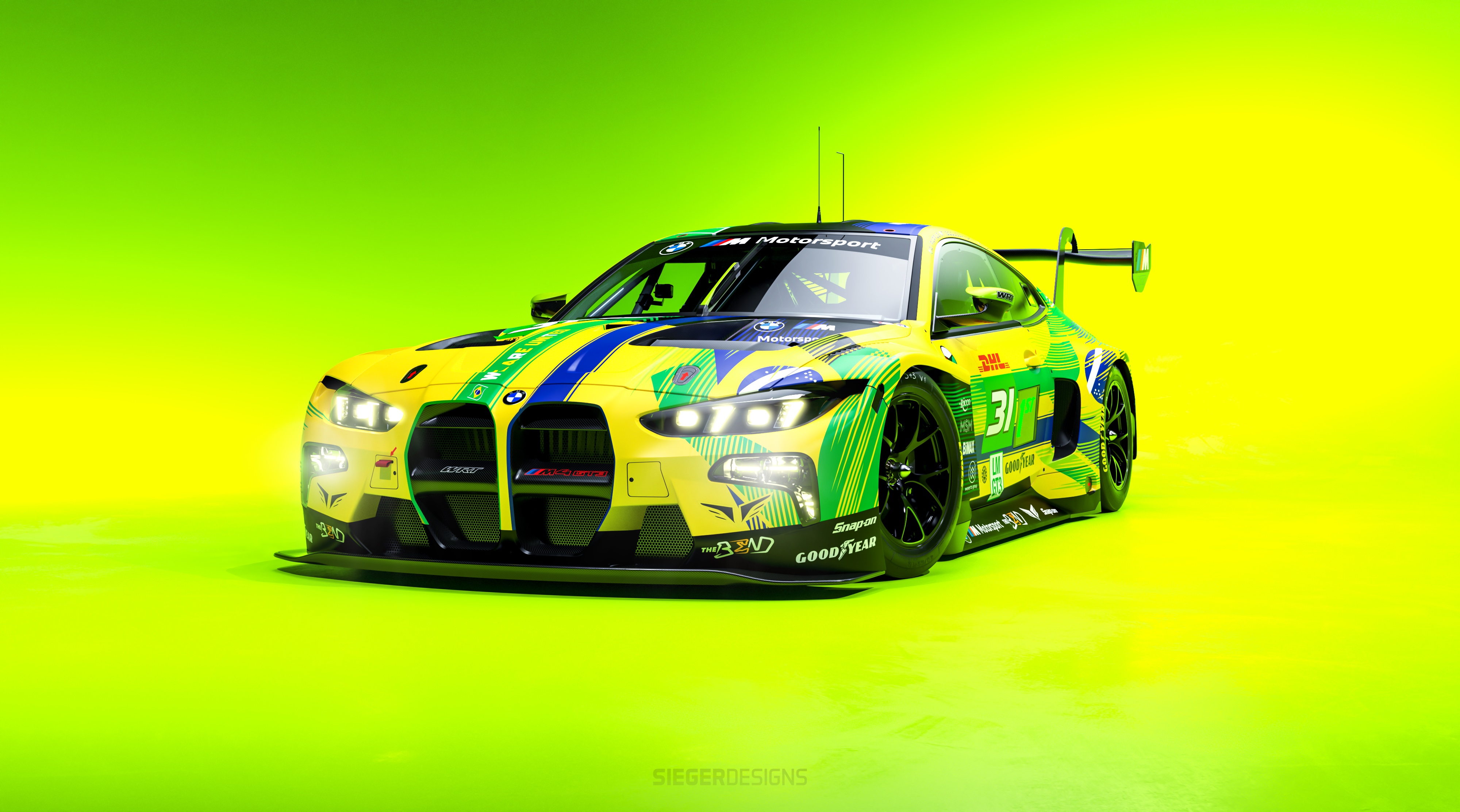 Un air de samba et un nouveau pilote sur la BMW / WRT n°31 au Brésil ...