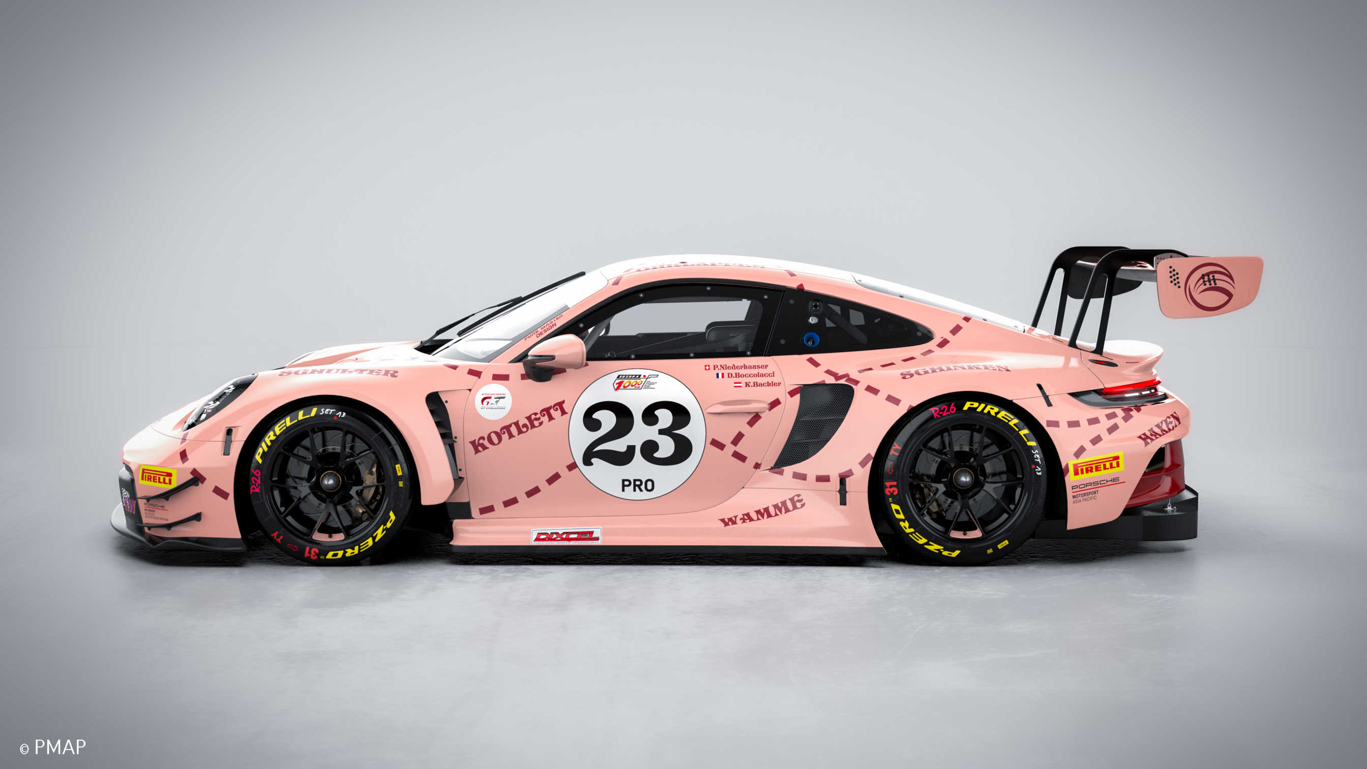 1000 km Suzuka - Une livrée « Pink Pig » pour la Porsche / Phantom ...