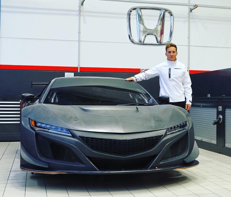 Coupe du Monde FIA GT : Renger van der Zande sur une Honda NSX GT3 ...