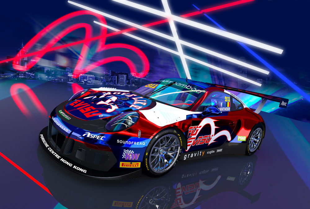 Macau : la Porsche/Craft-Bamboo de Laurens Vanthoor montre ses couleurs ...