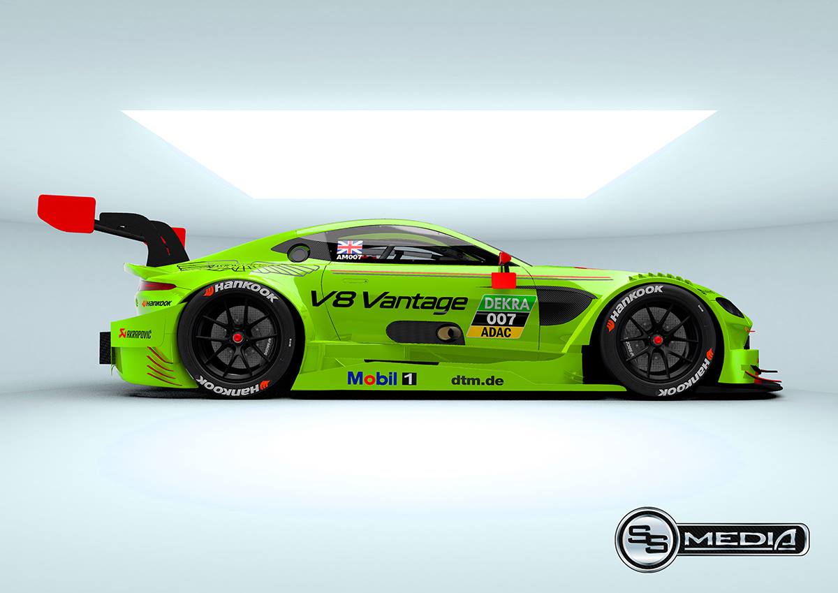 ssMedia propose un design d'Aston Martin Vantage 'DTM' - Endurance Info