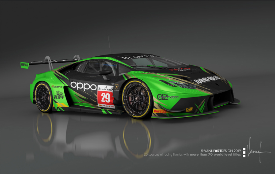 Raton Racing by Target montre les couleurs de sa Lamborghini ...