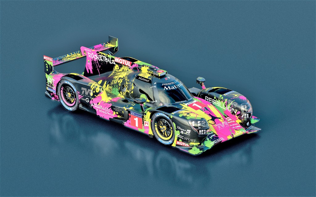 Des Rebellion Art Cars, by RocketByz - Endurance Info
