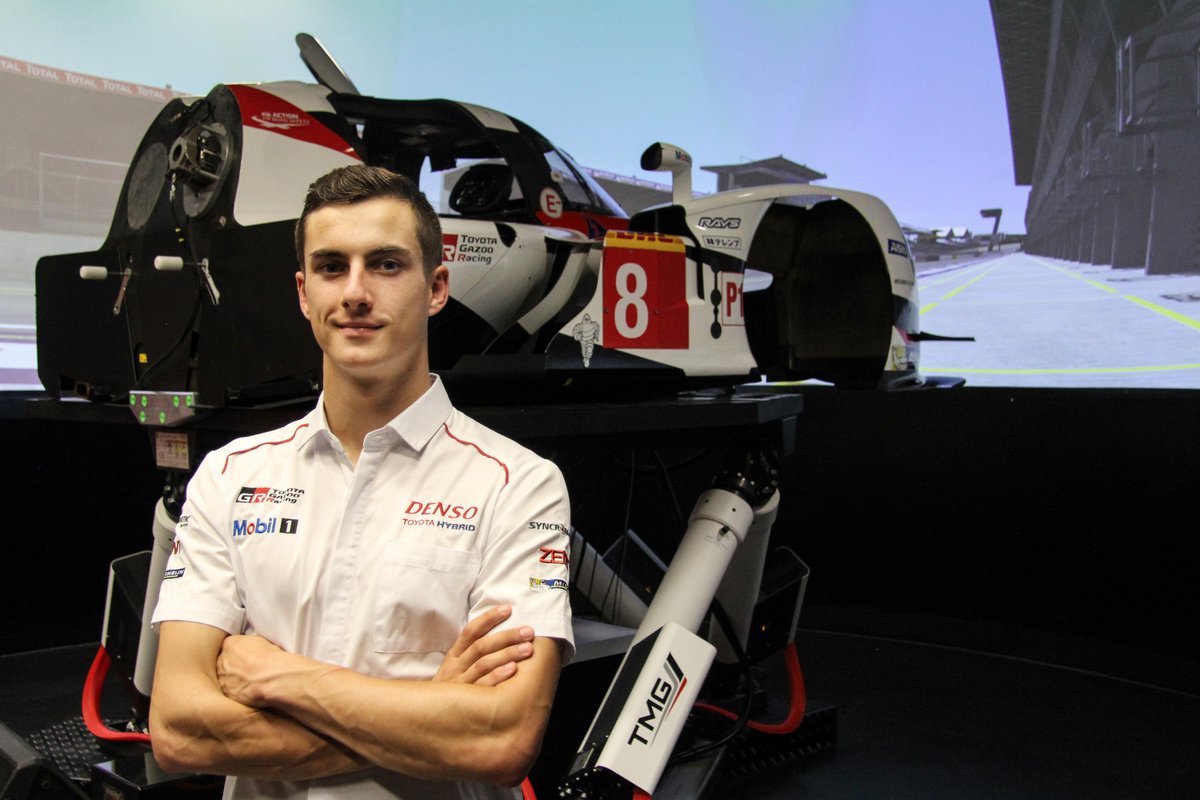 Thomas Laurent en visite chez Toyota - Endurance Info
