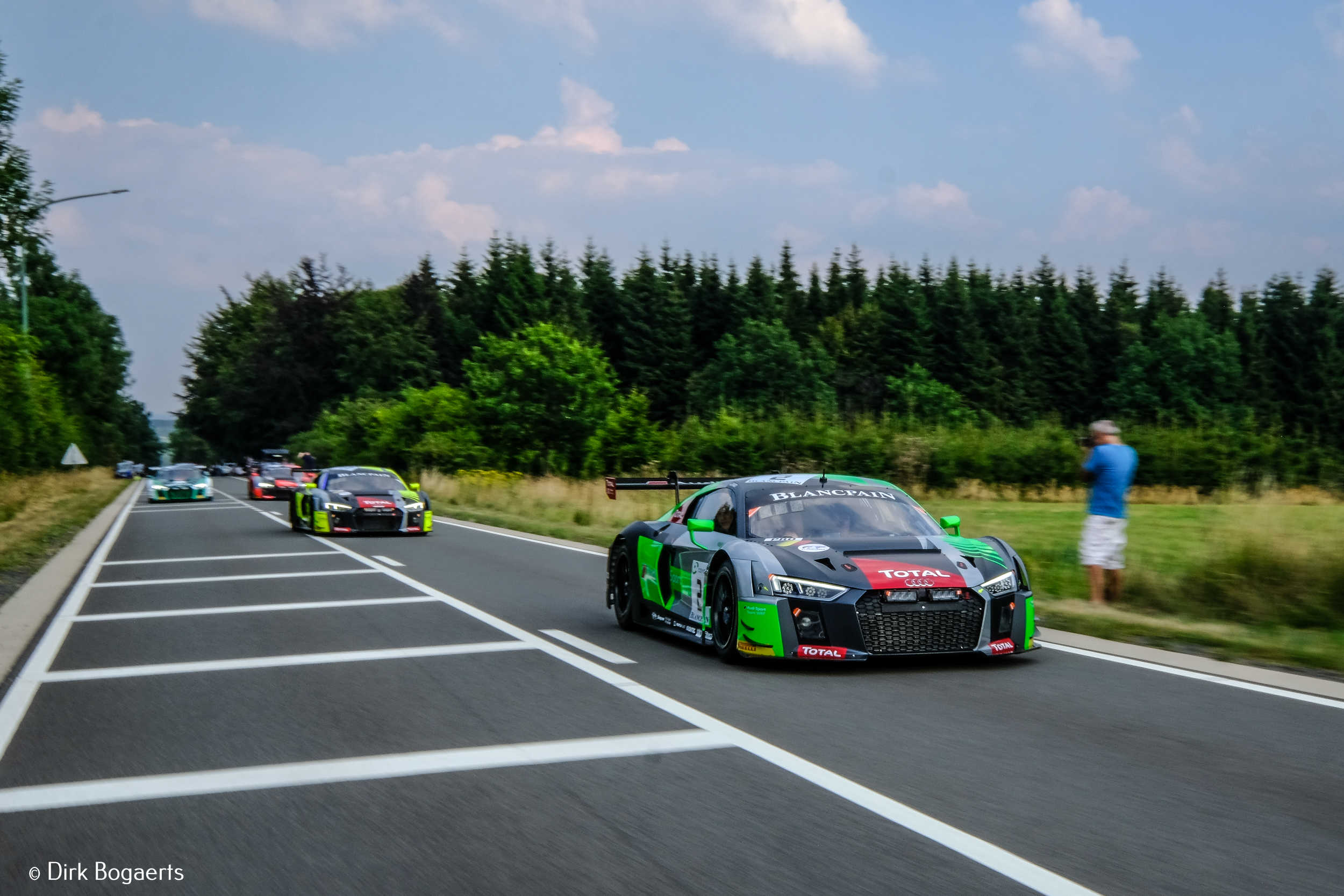 24H Spa : accompagnez-nous à la Parade en Audi RS4... - Endurance Info
