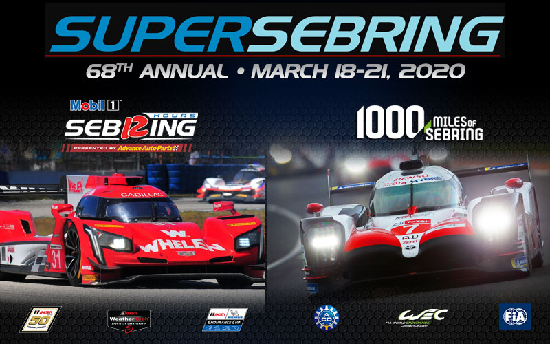 L'affiche du Super Sebring 2020 dévoilée - Endurance Info