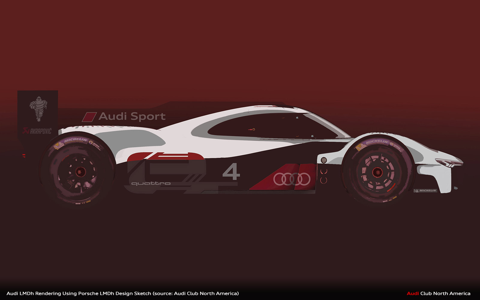 Un design d'Audi LMDh sur une Porsche - Endurance Info
