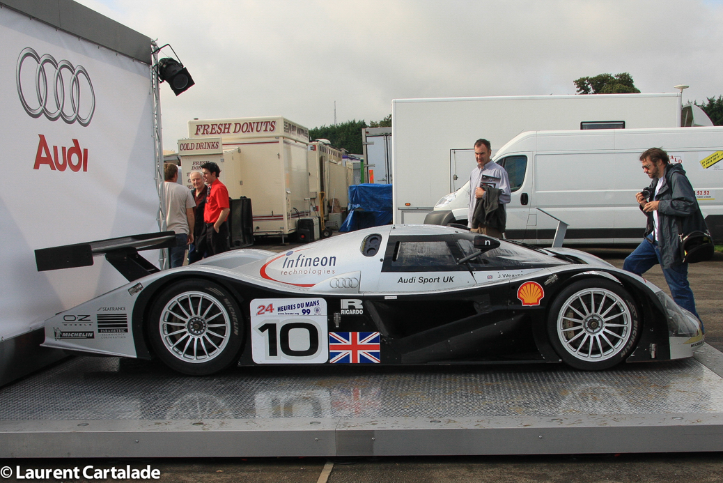 Les fiches techniques des Audi R8C et R8R - Endurance Info