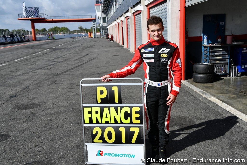 Antoine Robert, Champion de France 2017, retrouve l'Historic Tour ...