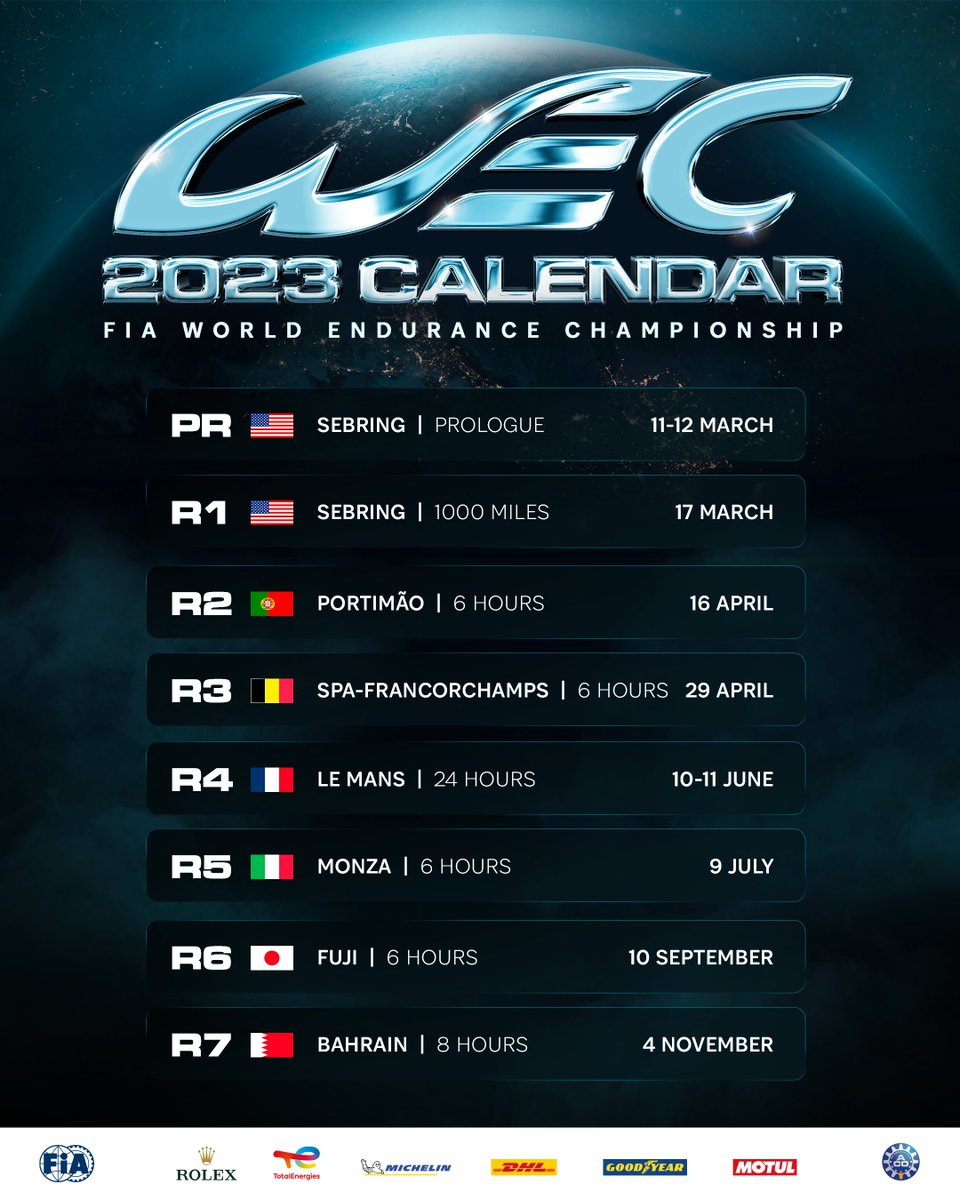 Calendrier Fia Wec 2025 - Millie Thorpe Calendrier Fia Wec 2025 - Millie Thorpe