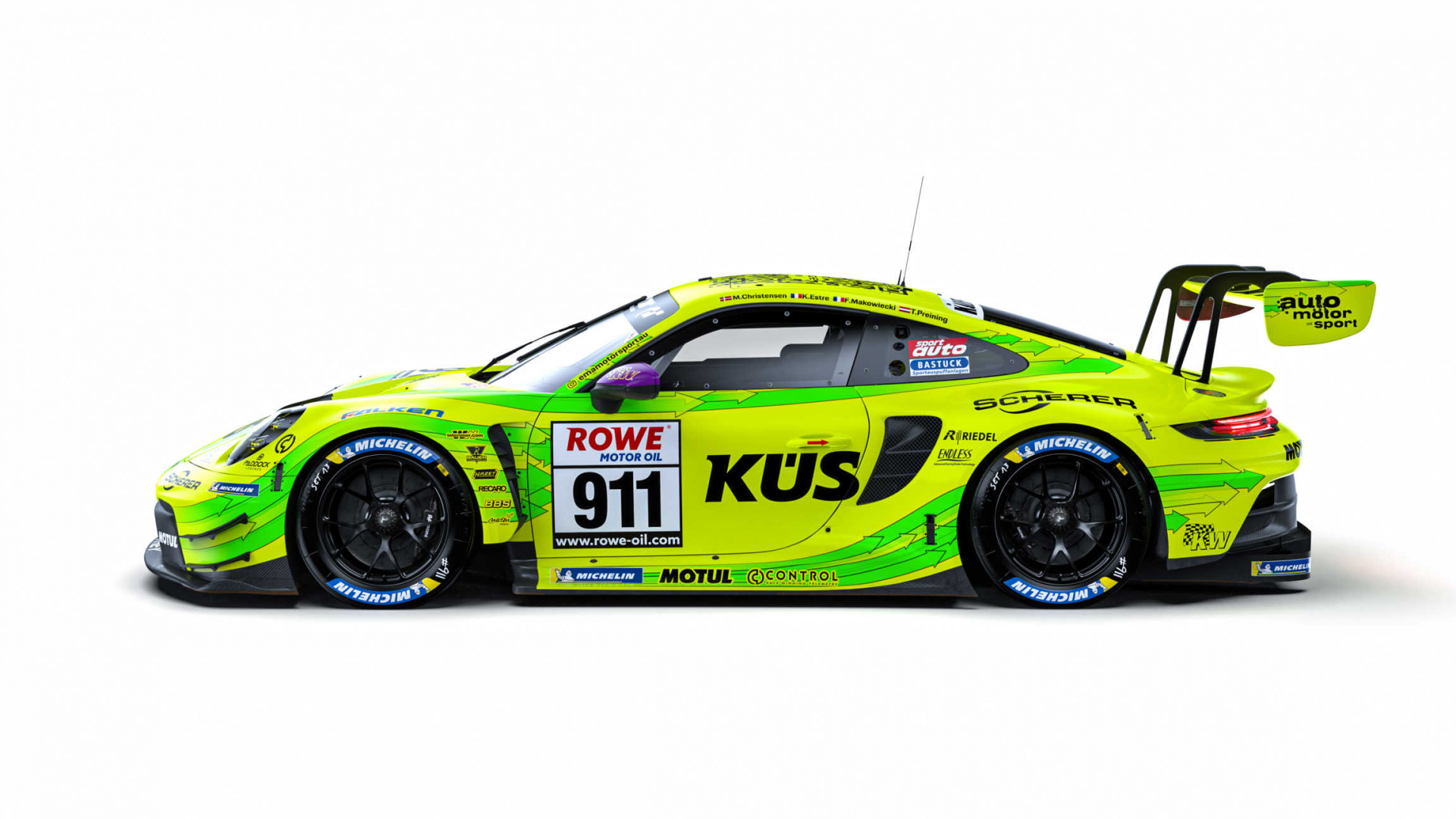 Deux Français sur la Porsche 'Grello" aux 24 H. du Nürburgring ...