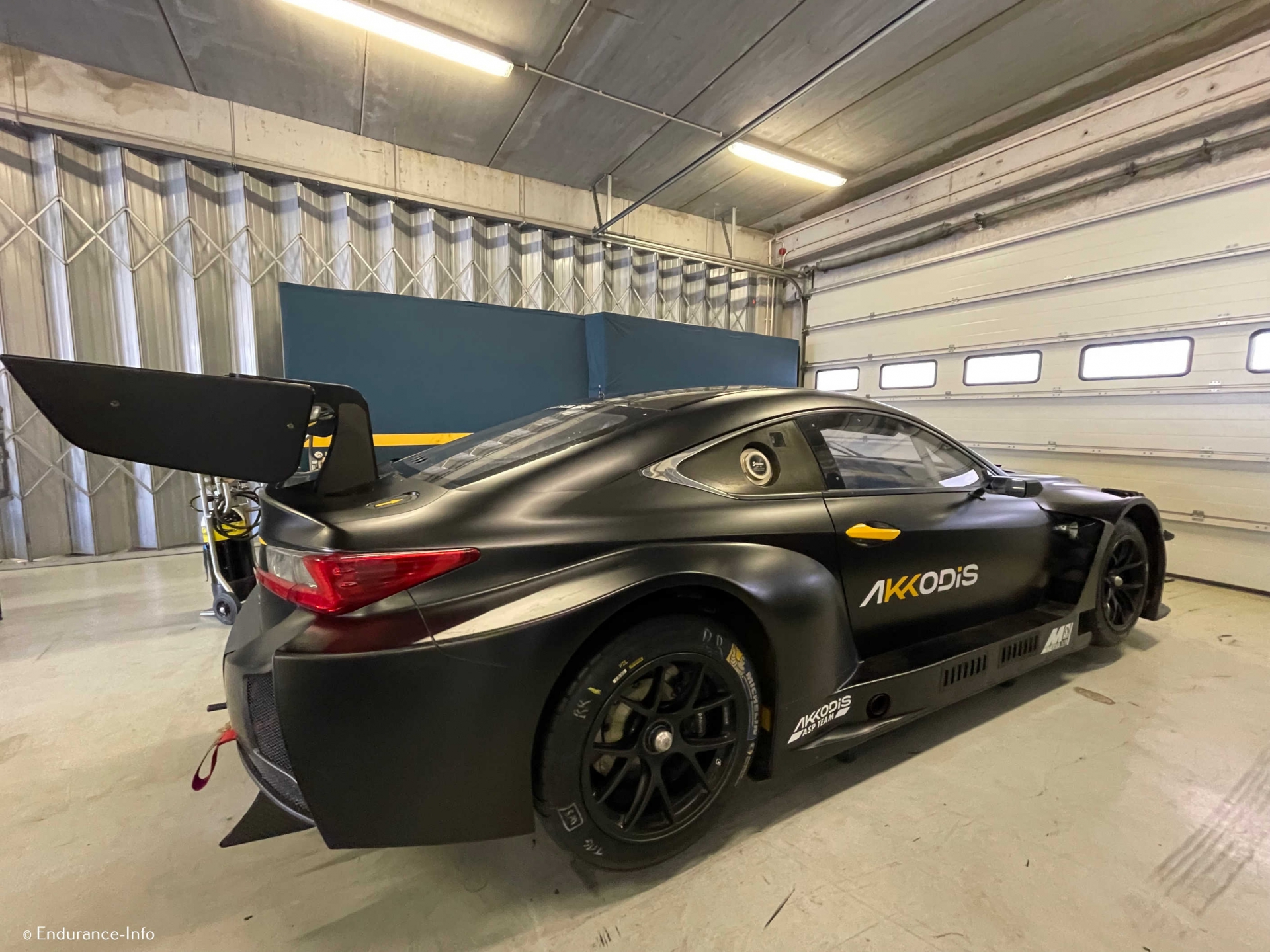 La Lexus RC F GT3/Akkodis-ASP prête à prendre la piste - Endurance Info
