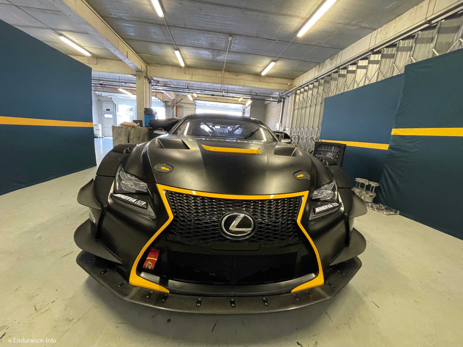 La Lexus RC F GT3/Akkodis-ASP prête à prendre la piste - Endurance Info